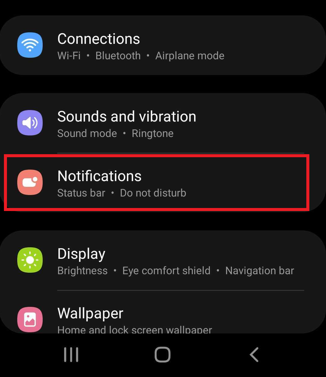Device Notification Settings – Gummy Drop!
