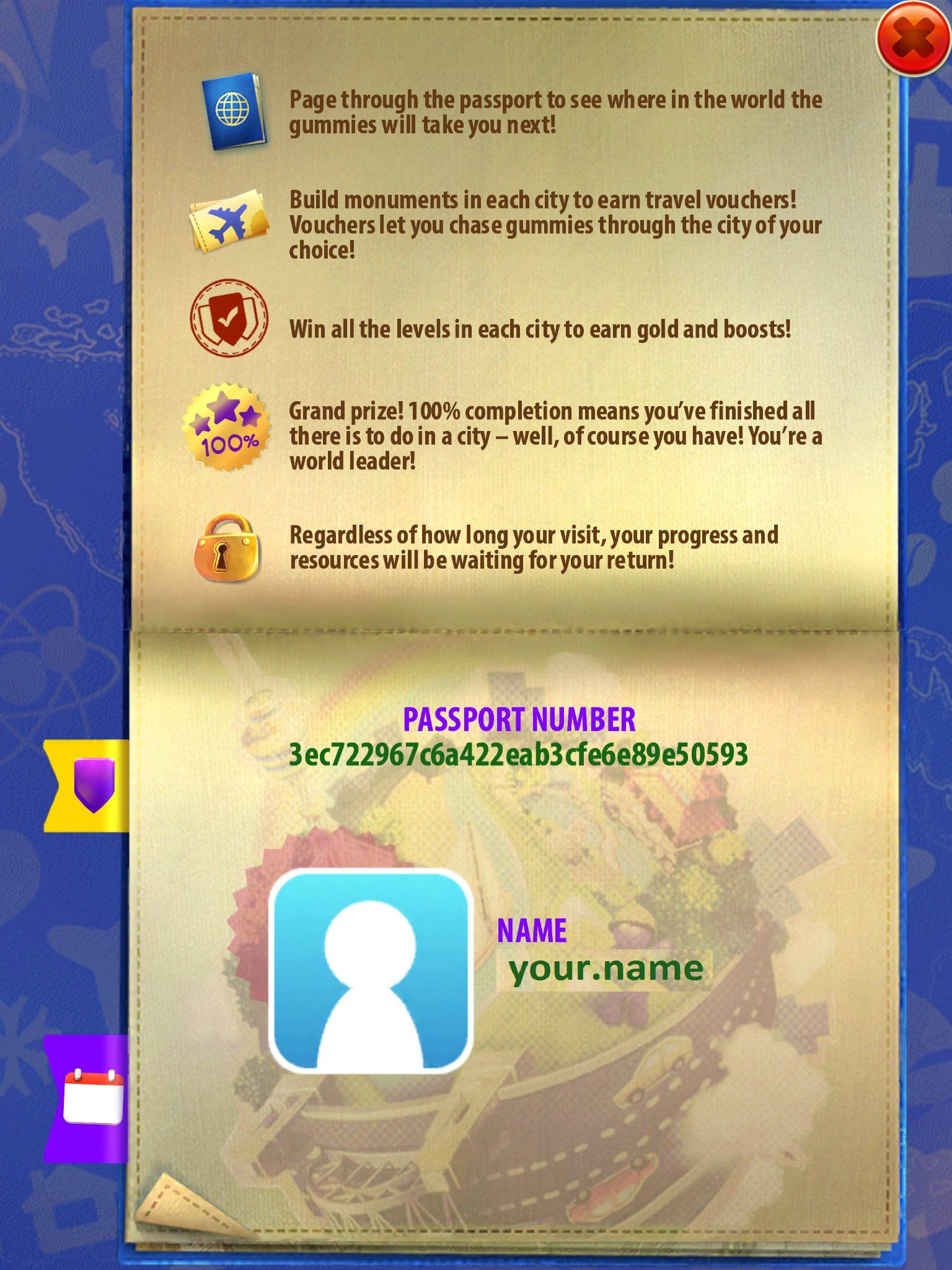 Passports – Gummy Drop!